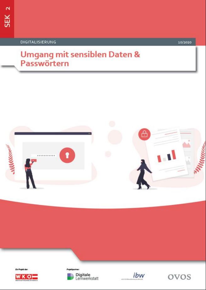 Unterrichtsmaterial: Umgang mit sensiblen Daten & Passwörtern