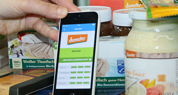 Labels und Siegel online checken: App für die mobile Generation