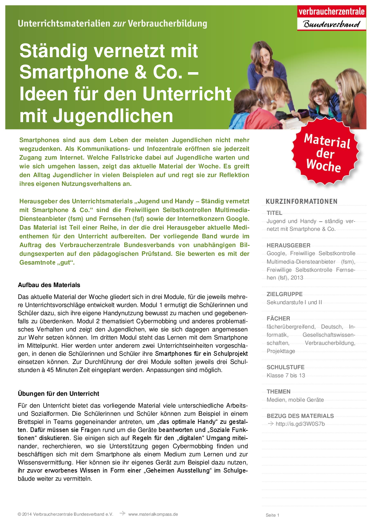 Ständig vernetzt mit Smartphone & Co.